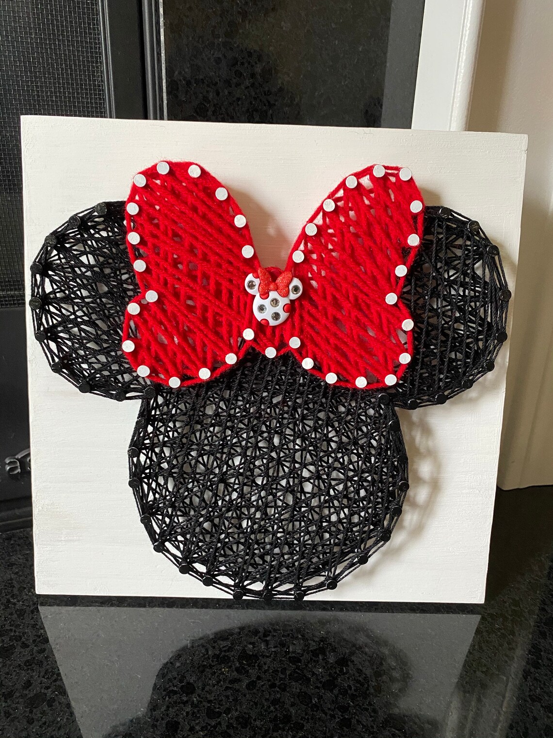 Personalized Minnie Mouse String Art - Etsy