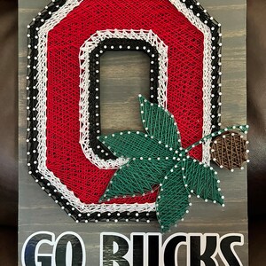 Ohio State University String Art - Go Bucks - Etsy