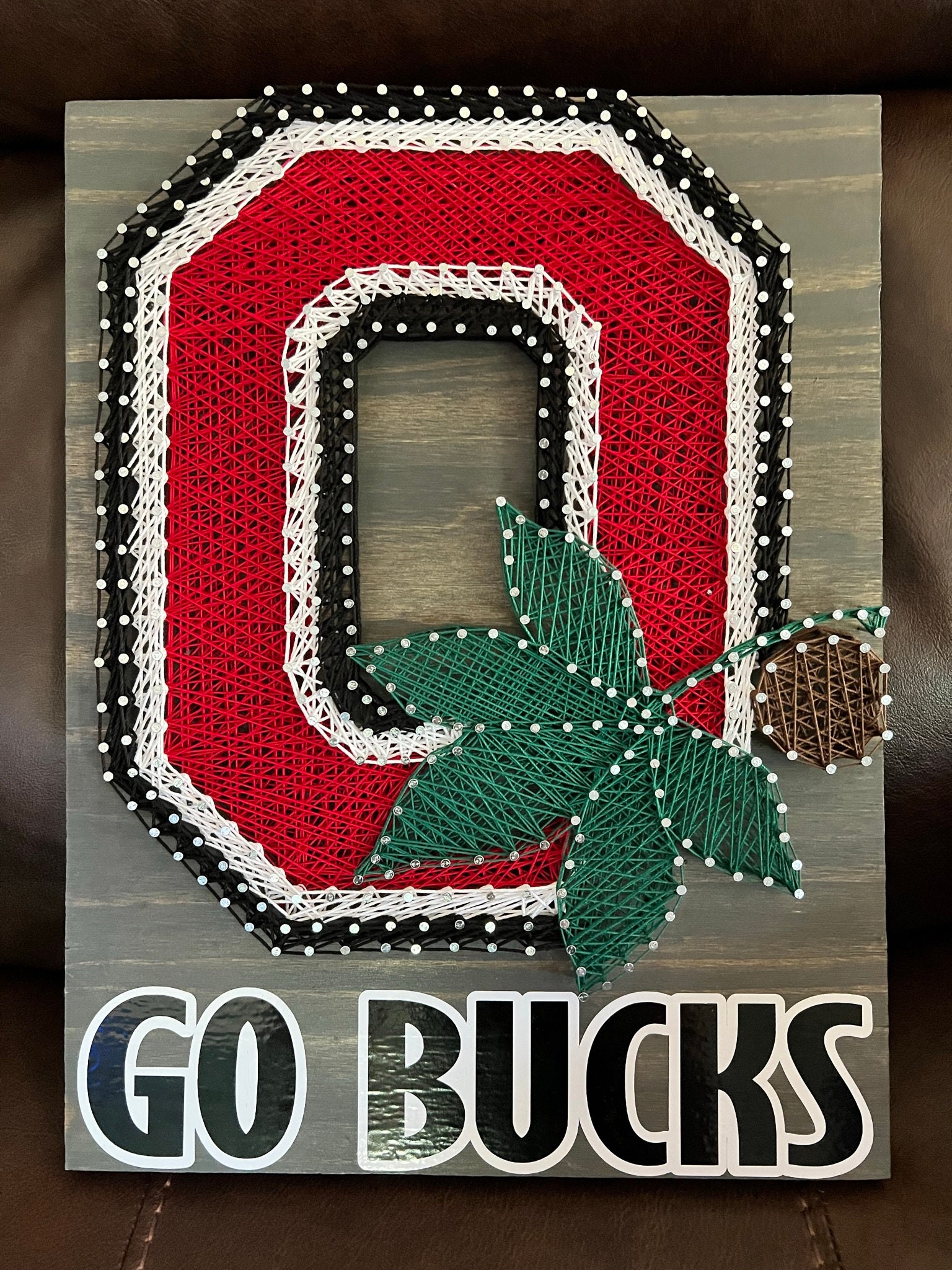 Ohio State University String Art - Go Bucks - Etsy