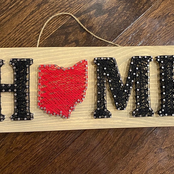 Ohio String Art - Etsy