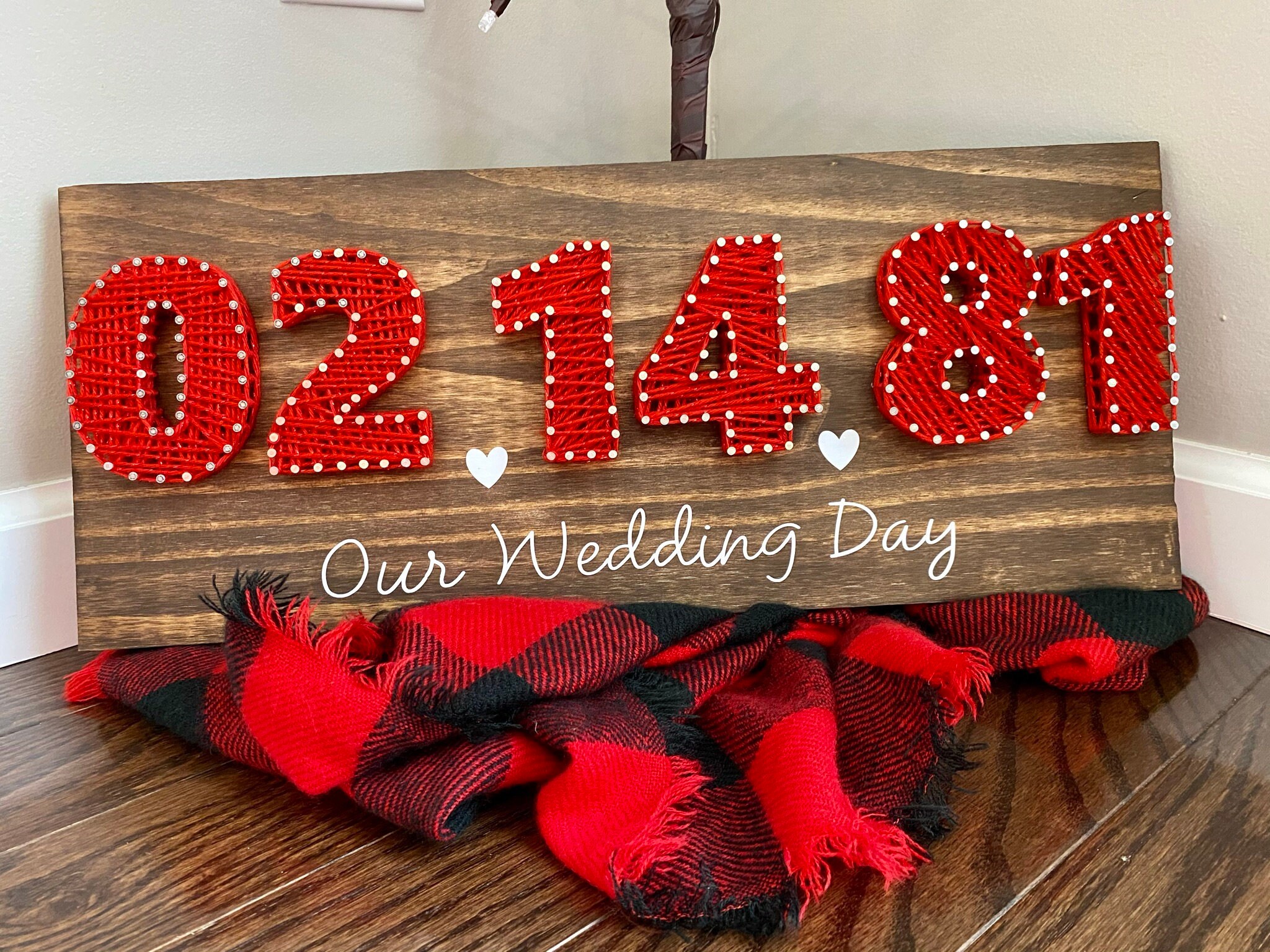 Personalized Date String Art - Made to Order - Etsy