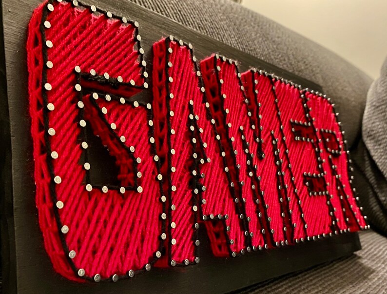 GAMER String Art Sign - Etsy