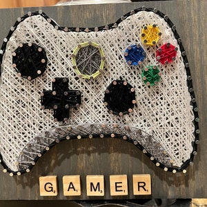 Gamer Controller String Art - Etsy
