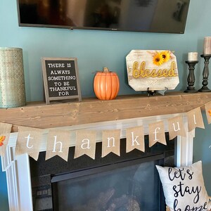 Blessed Sign String Art With Fall Faux Flowers - Etsy