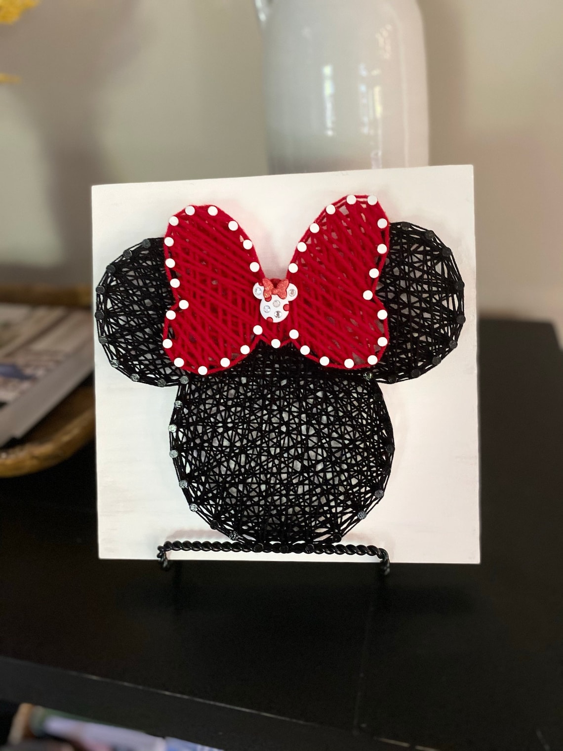 Personalized Minnie Mouse String Art - Etsy