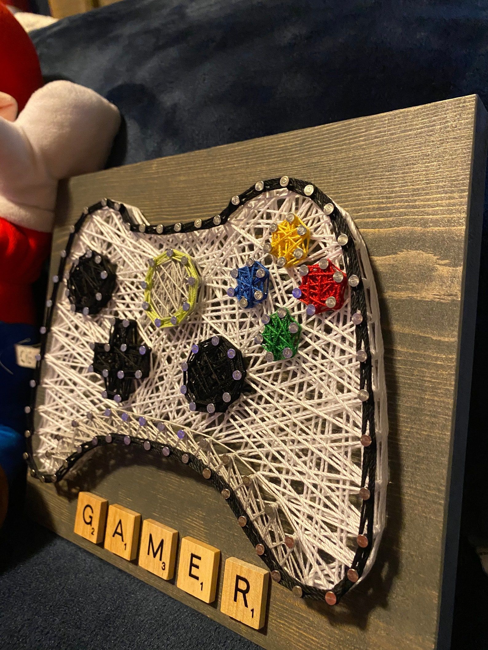 Gamer Controller String Art | Etsy