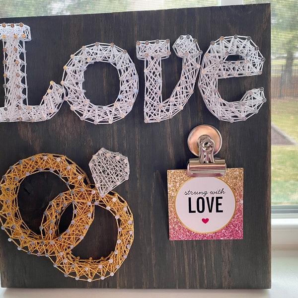 Wedding String Art - Etsy