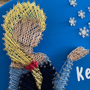 Personalized Frozen "elsa" String Art - Etsy