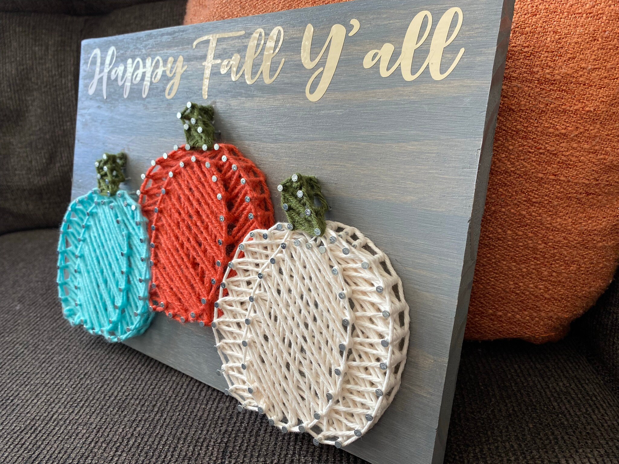 Pumpkin String Art, Fall Pumpkins, Pumpkin Sign - Etsy