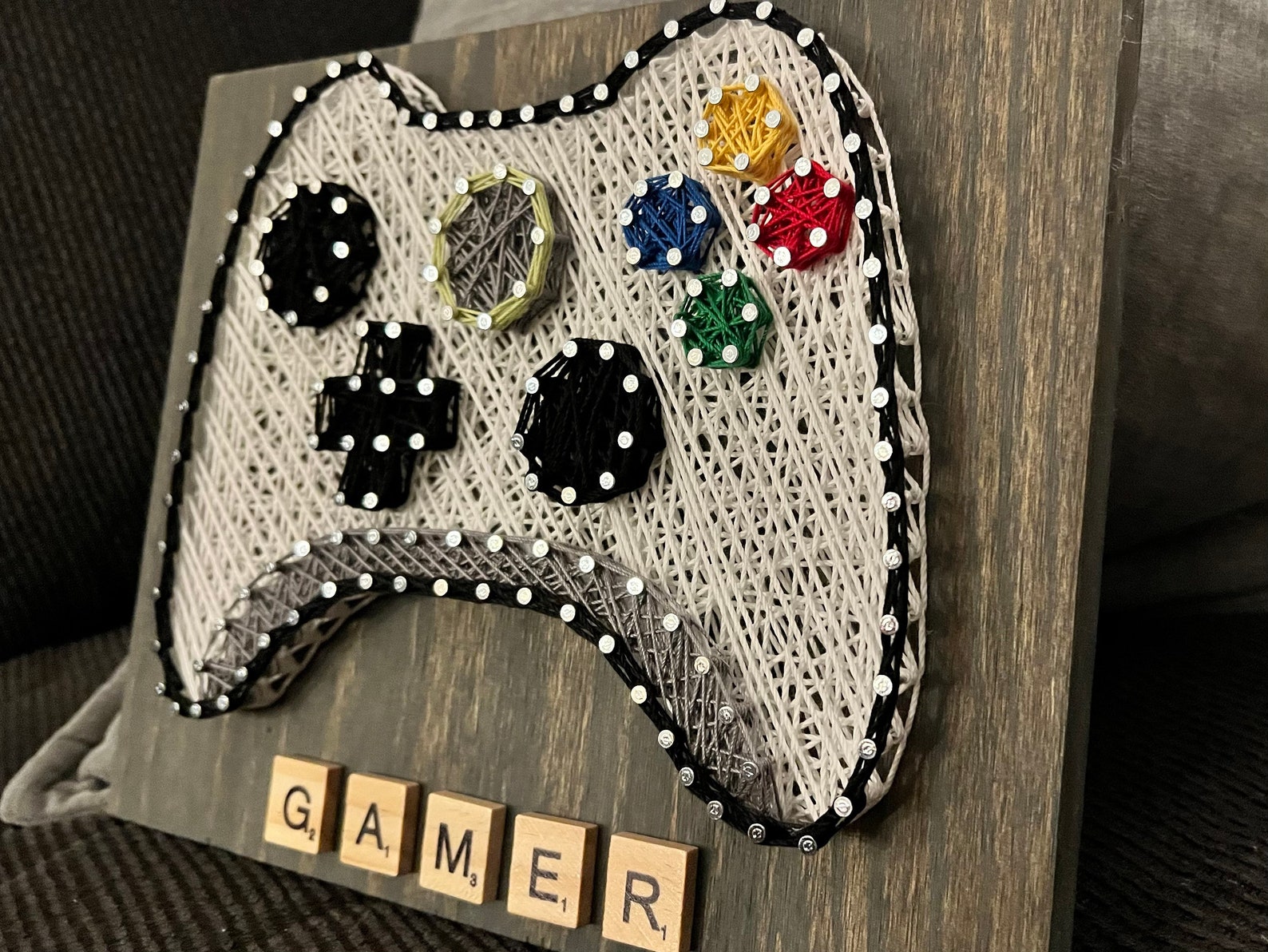 Gamer Controller String Art - Etsy