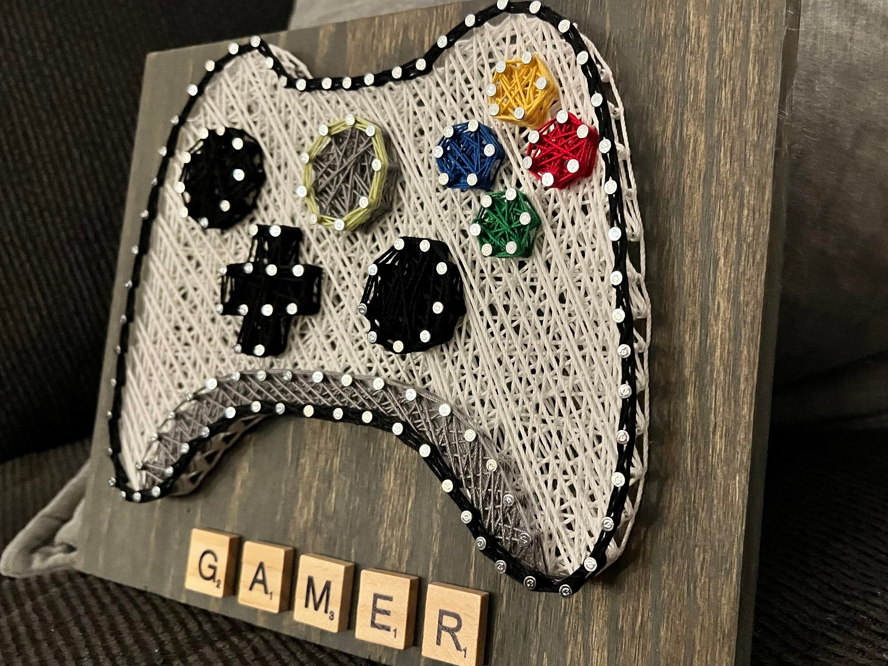 Gamer Controller String Art - Etsy