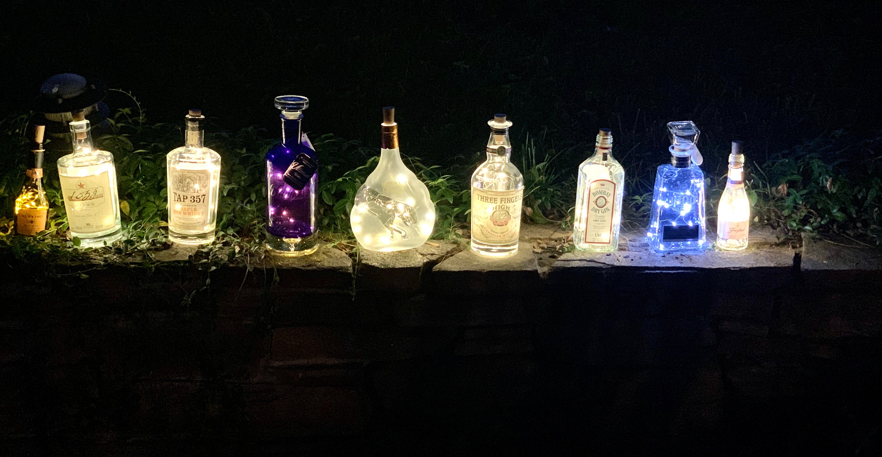 St-remy VSOP Brandy LED Firefly Light Bottle - Etsy