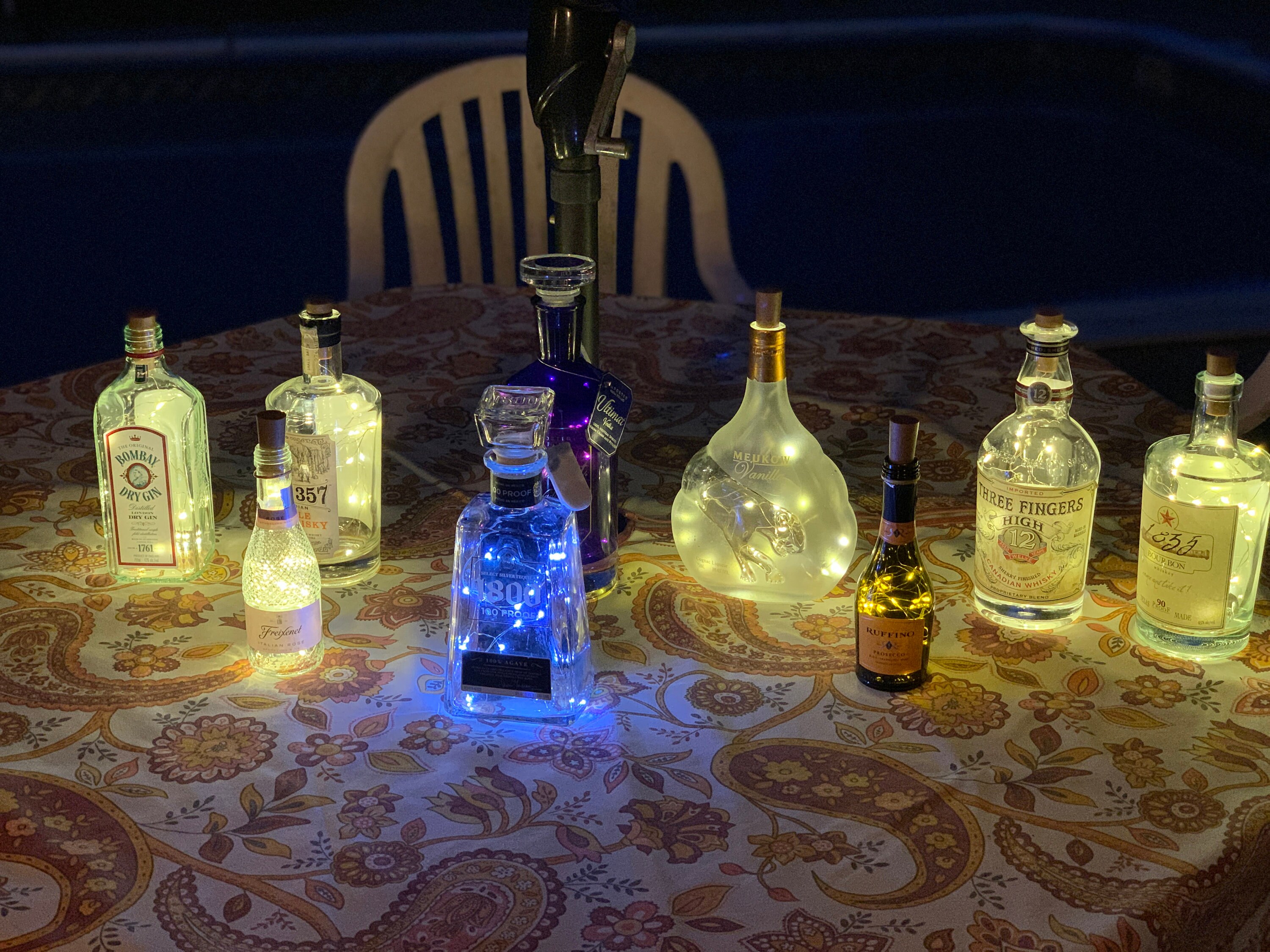St-remy VSOP Brandy LED Firefly Light Bottle - Etsy
