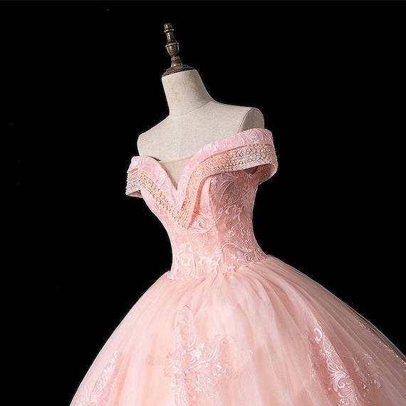 Light Pink Prom Dress Tumblr