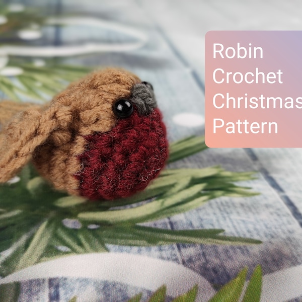 Crochet Robin - Etsy