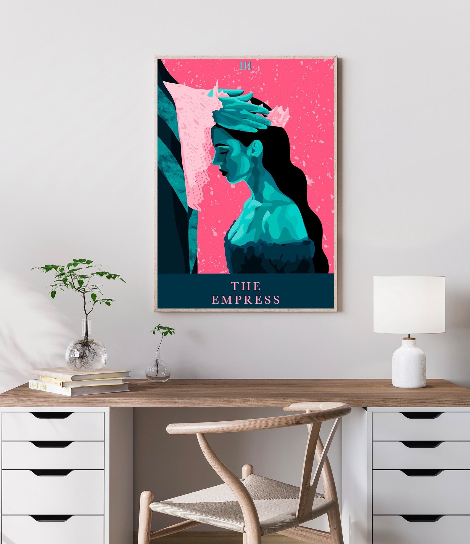 Magical Queen Illustration The Empress High | Etsy