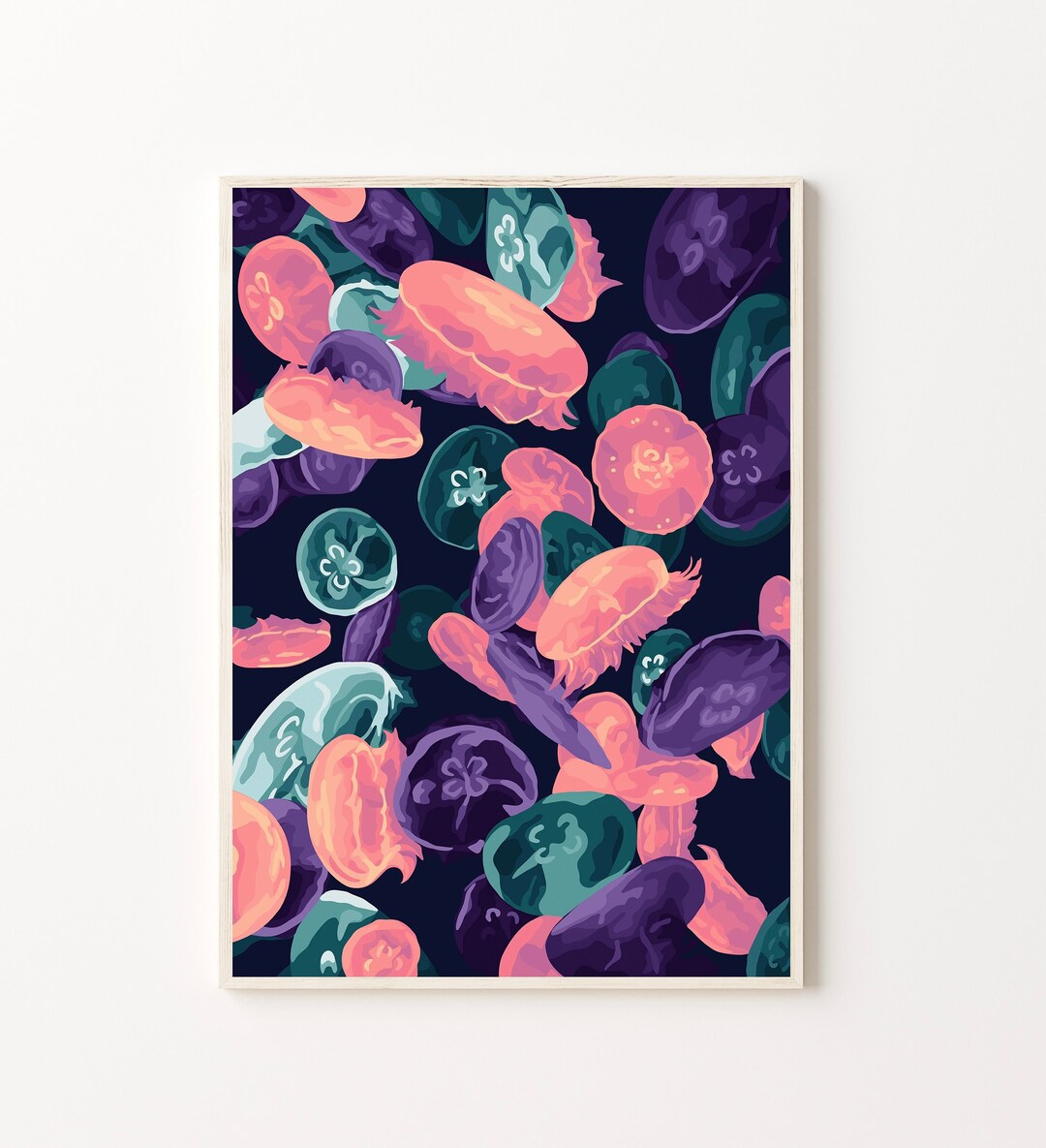 Bright Animals In The Ocean Illustration Jelly Etsy bright-animals-in-the-ocean-illustration-jelly-etsy