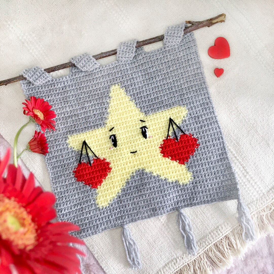 Libra Zodiac Sign - Wall Hanging, Crochet Pattern for Children's Room ...
