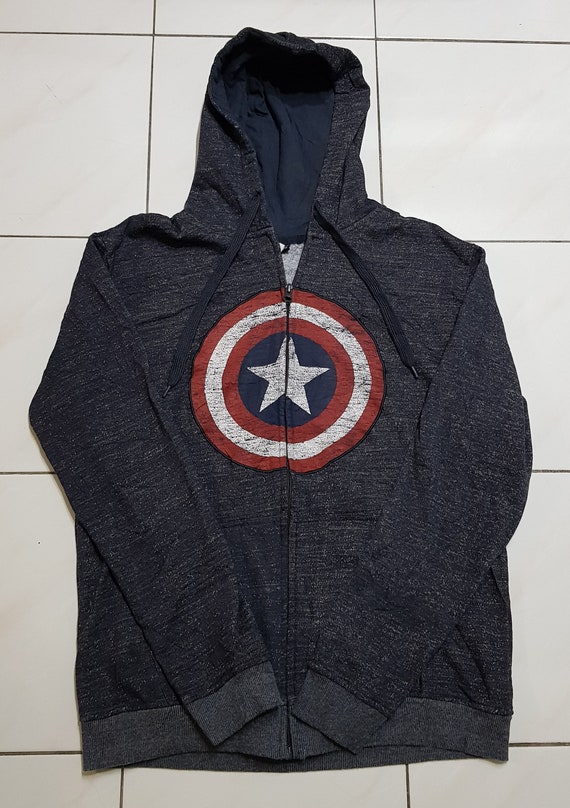 Marvel Comic Captain America sweatshirt Hoodie - Gem