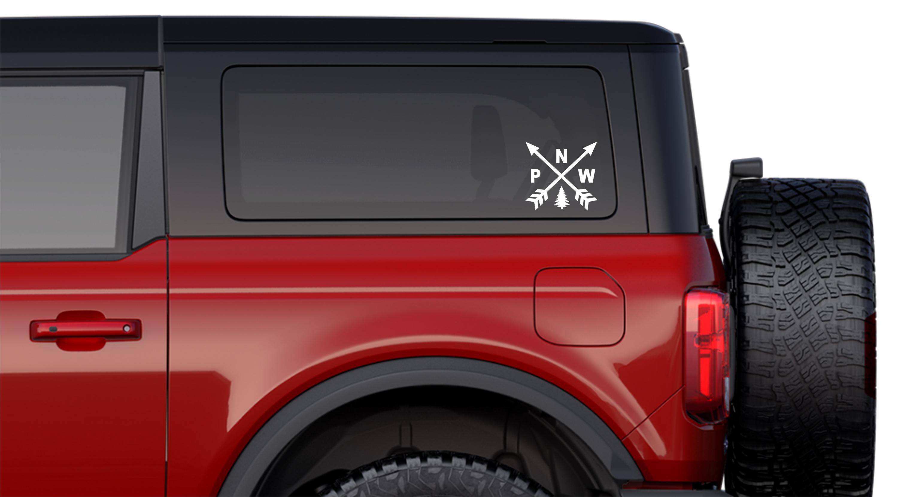 The Original PNW Pacific Northwest Decal, Also All States Available ...