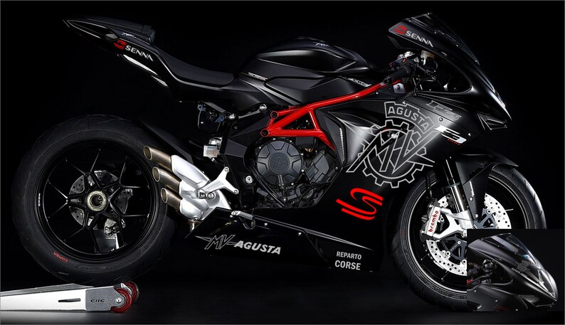 MV Agusta F3 Side Fairing Decals, Entire Kit for Bike. - Etsy