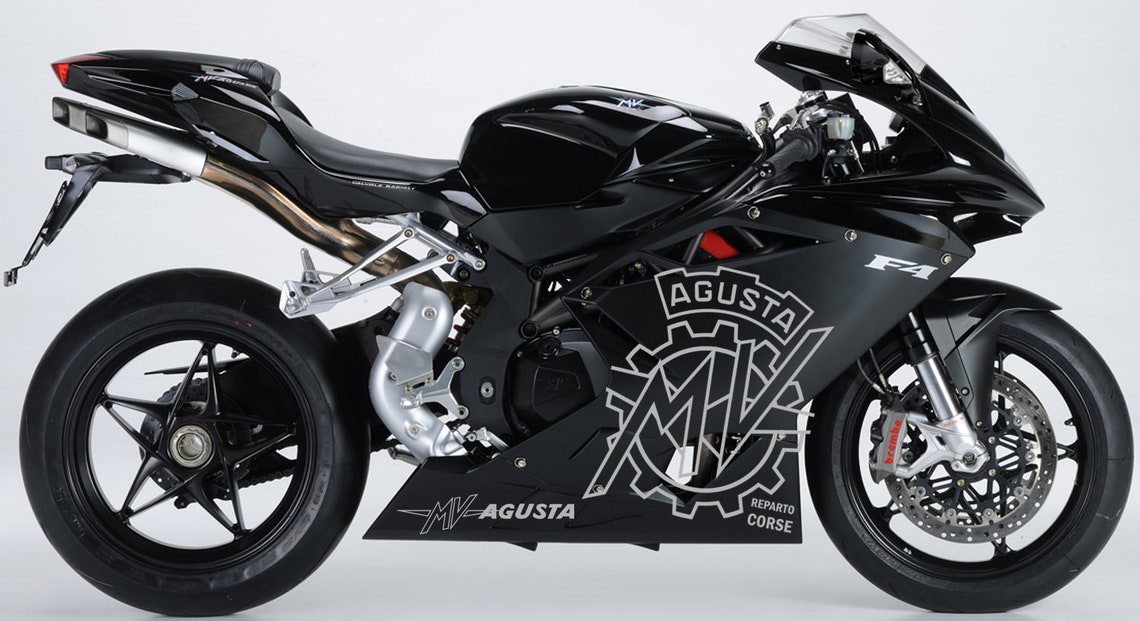 MV Agusta F3 F4 Belly Pan Decals, Pair 1 for Each Side. - Etsy