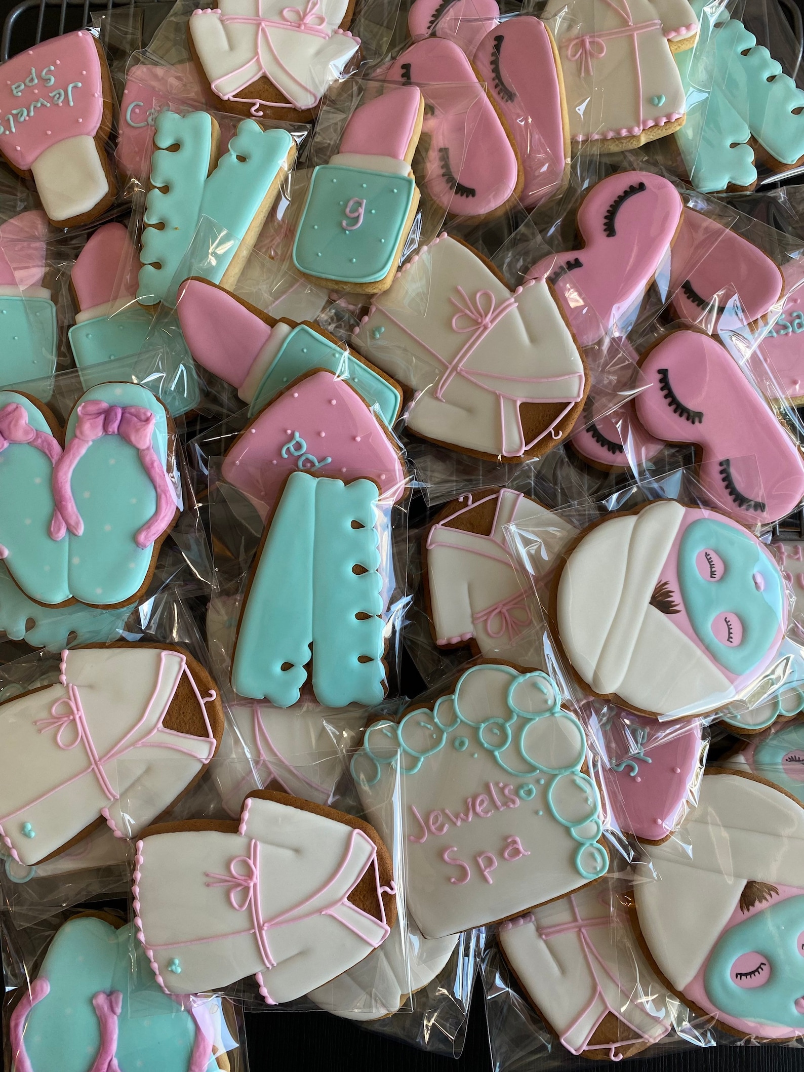 Theme Spa Cookies. Two Dozen - Etsy