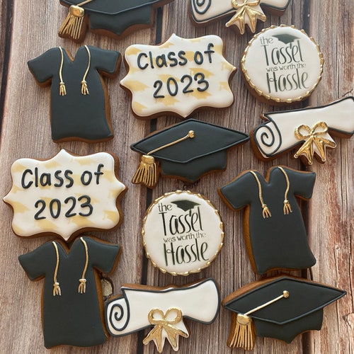 Graduation Sugar Cookies Grad Party Favors Grad Party - Etsy