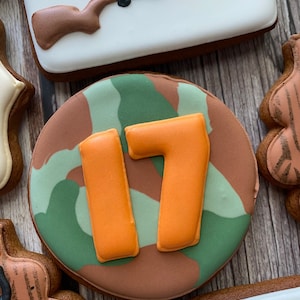 Hunting Themed Cookies - Etsy