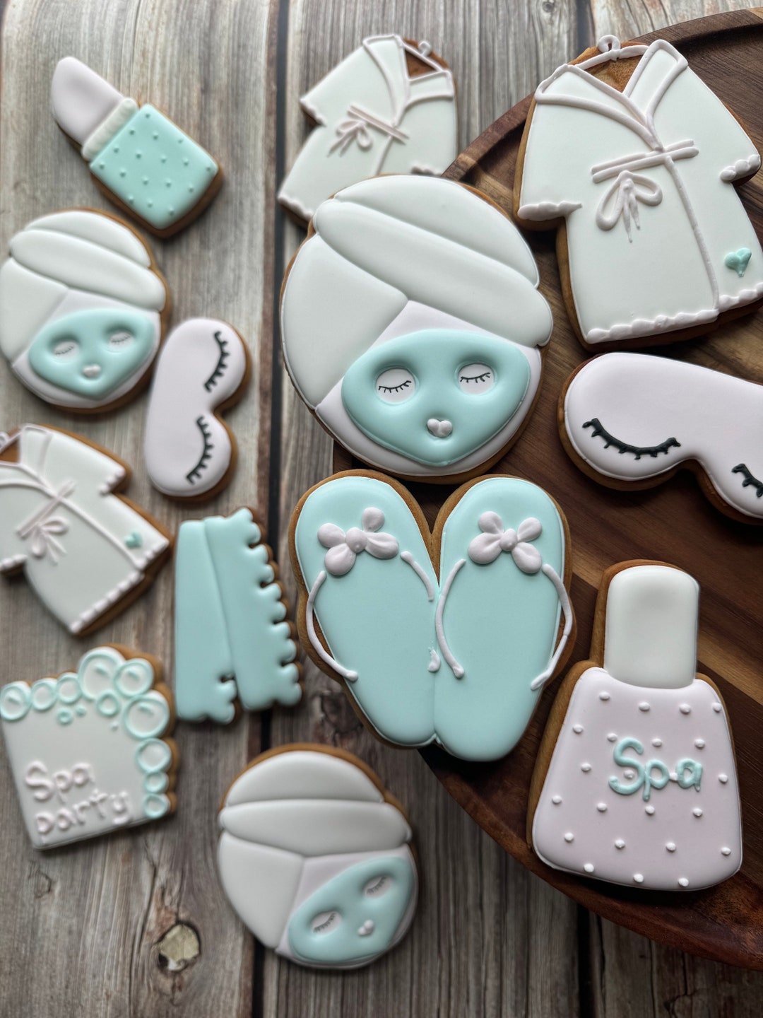 Theme Spa Cookies. One Dozen - Etsy