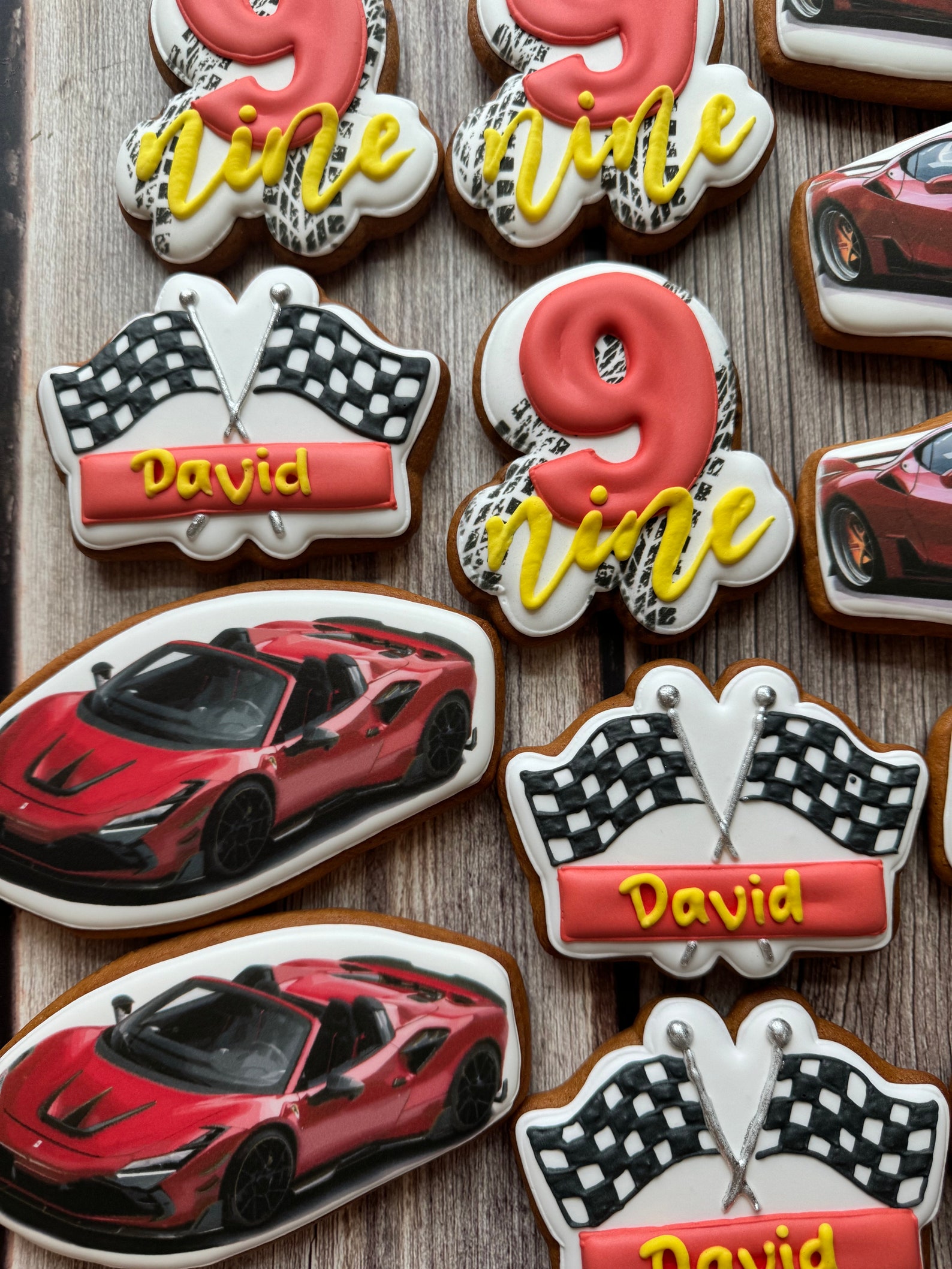 Car Theme Cookies for Birthday - Etsy