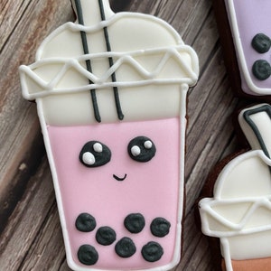 Boba Bubble Tea Cookies - Etsy