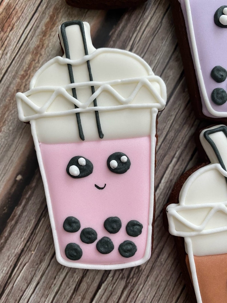 Boba Bubble Tea Cookies - Etsy