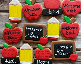 Welcome Back to School Cookies - Etsy