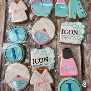 Theme Spa Cookies. Two Dozen - Etsy