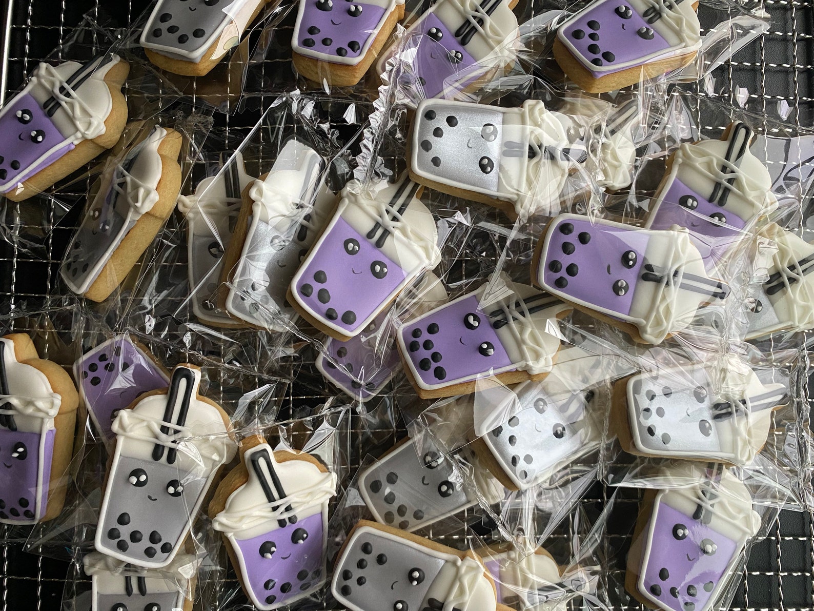 Dumpling and Boba Tea Mini Cookies - Etsy