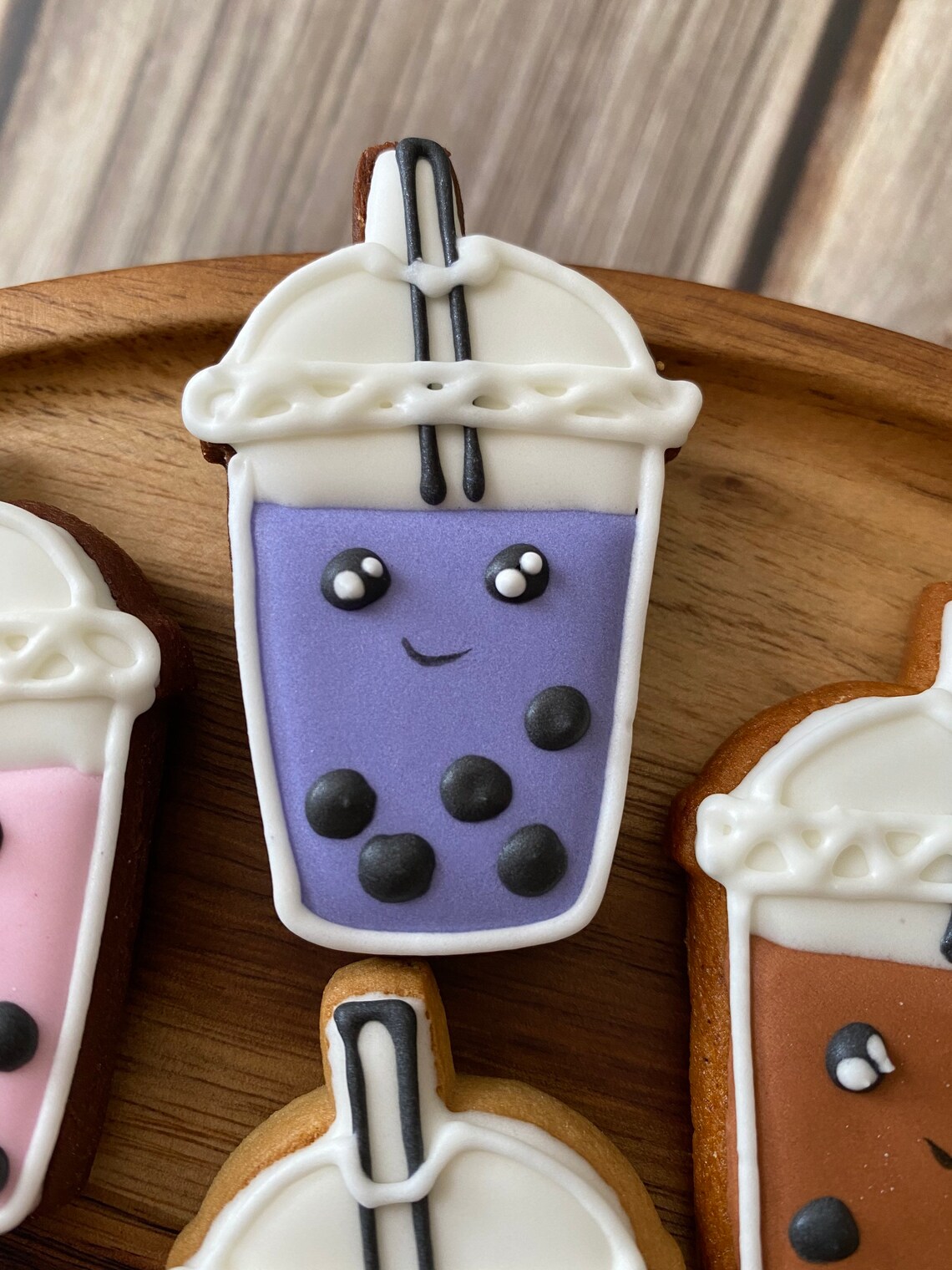 Boba Bubble Tea MINI Cookies | Etsy