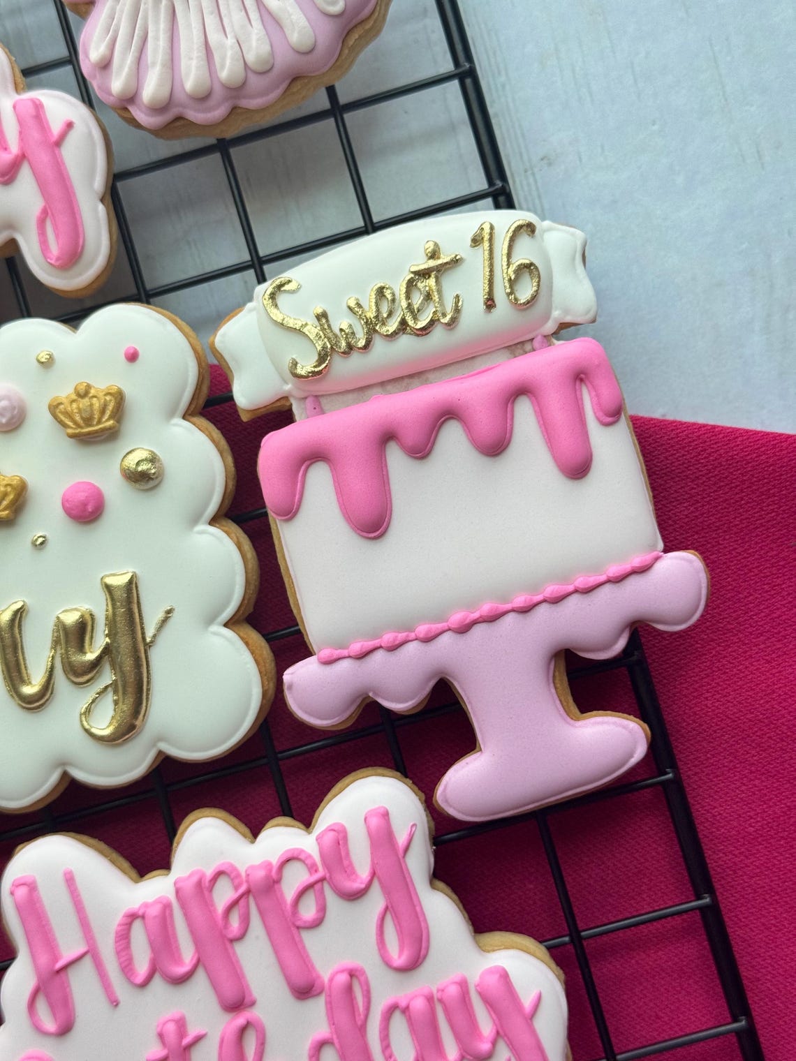 Sweet Sixteen Cookies - Etsy