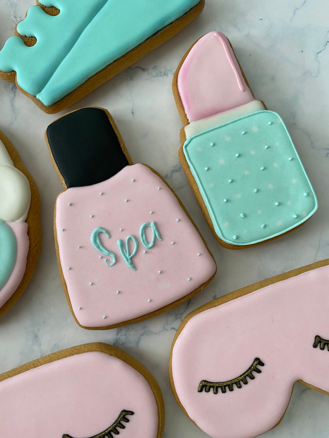 Theme Spa Cookies. One Dozen - Etsy