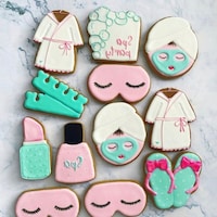 12 Piece Spa Day Self Care Cookie Cutter Set - Bath, Candle, Lotion ...