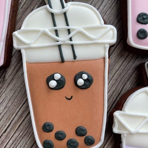 Boba Bubble Tea Cookies - Etsy