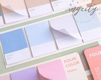 Pastel Sticky Notes | Etsy
