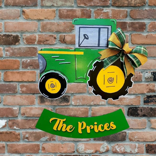 John Deere Welcome Wreath - Etsy