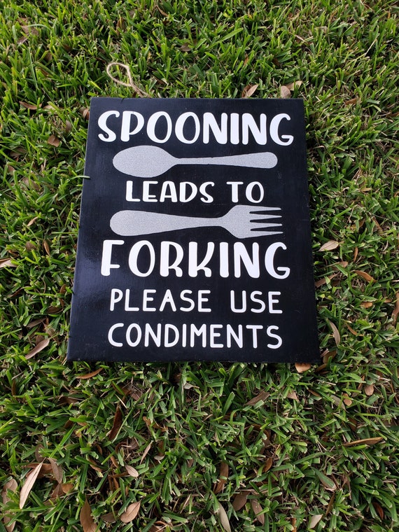 Funny Spooning Quotes Favourite Spooning Partner Anniversary Card