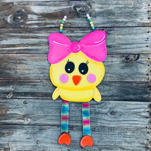 Baby Chick Door Hanger | Chicken Classroom Door Sign | Teacher Door ...