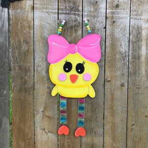 Baby Chick Door Hanger | Chicken Classroom Door Sign | Teacher Door ...