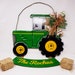 Personalized Tractor Front Door Hanger Farmhouse Style John - Etsy