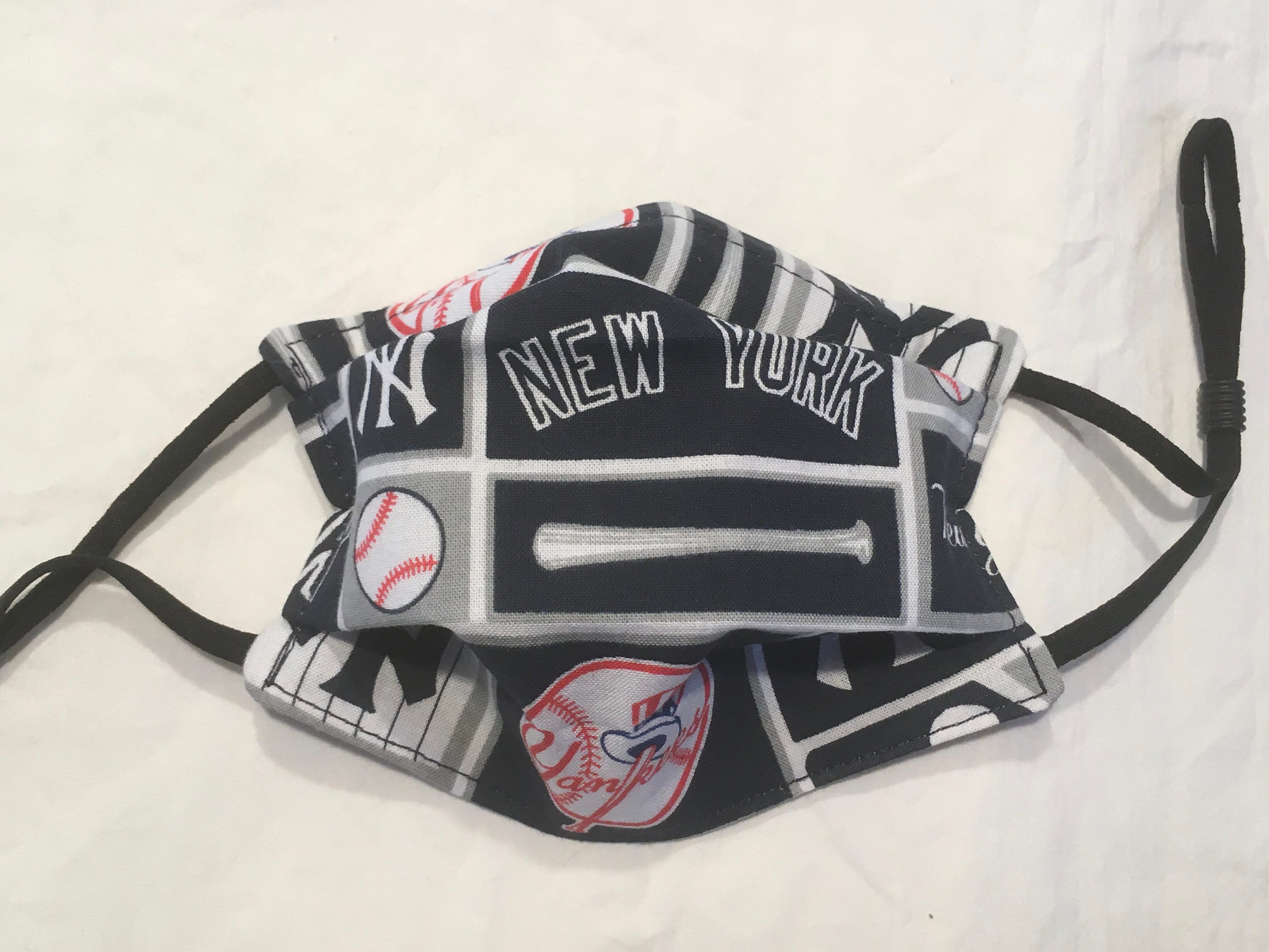 New York Yankees Face Mask Adult and Kids Size Adjustable | Etsy