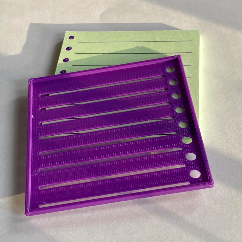 Sticky Note Checklist Stencil - Etsy