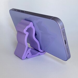 Cat Silhouette Phone Stand - Etsy